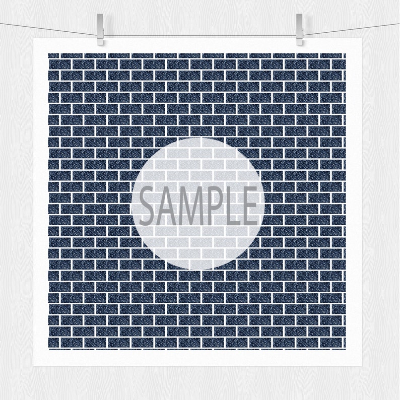 Navy Blue Glitter Digital Paper Pack - Glitter Scrapbook Paper ...
