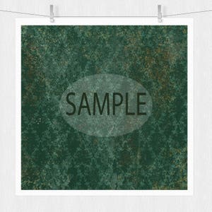 Green Grunge Scrapbook Paper, Green Textures Digital Paper, Green ...