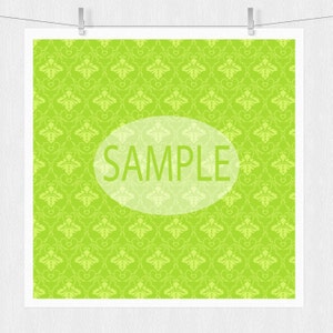 Damask Scrapbook Paper: "rainbow Damask" Damask Digital Paper, Colorful ...