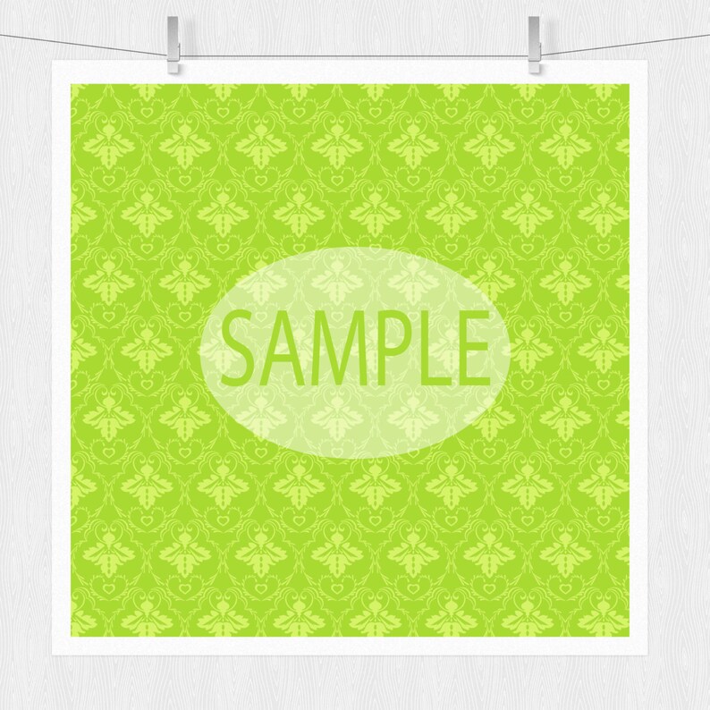 Damask Scrapbook Paper: rainbow Damask Damask | Etsy