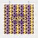 PLAID DIGITAL PAPER Yellow and Purple Plaid Digital Paper, Digital ...