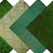Green Grunge Scrapbook Paper, Green Textures Digital Paper, Green ...