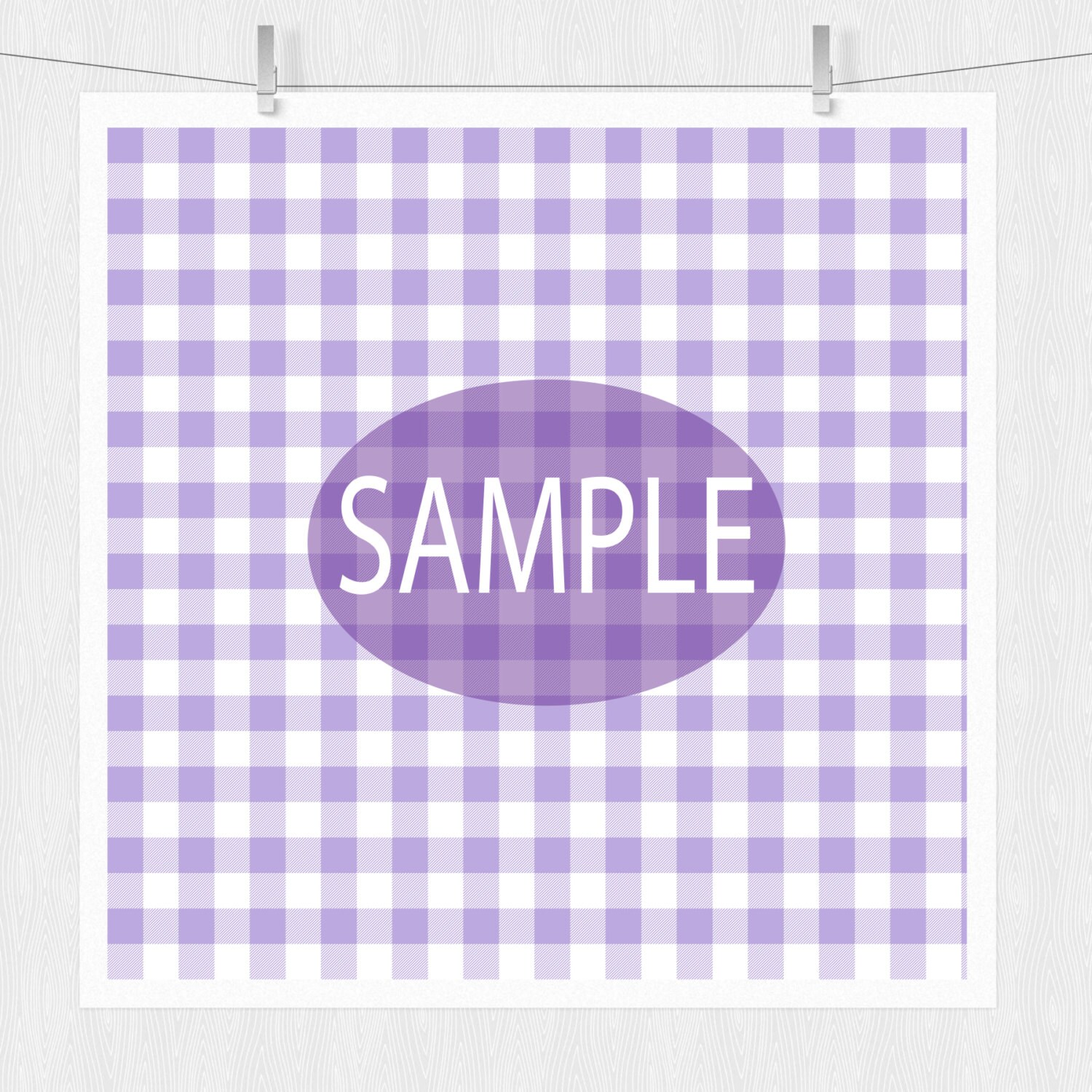 Spring Gingham Scrapbook Paper:" SPRING Background" Picnic Table ...