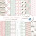 Shabby Chic Rose Digital Paper, Neutral Soft Tones, Rose Digital Paper ...