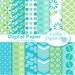 Lime Green Digital Paper: lime Green Green - Etsy