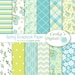 Spring Floral Digital Paper, Spring Wedding Paper Pack, Floral ...
