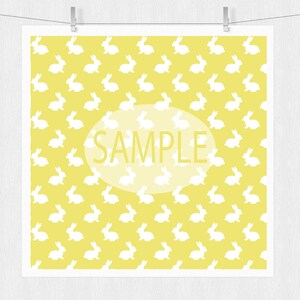 Easter Bunny Digital Paper: "easter SCRAPBOOK Paper" Easter Rabbit ...