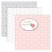 Baby Girl Digital Paper Pack pink and Grey Digital Scrapbooking ...
