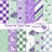 Digital Scrapbooking Paper: "purple DIGITAL Paper" Bridal Shower & Baby ...