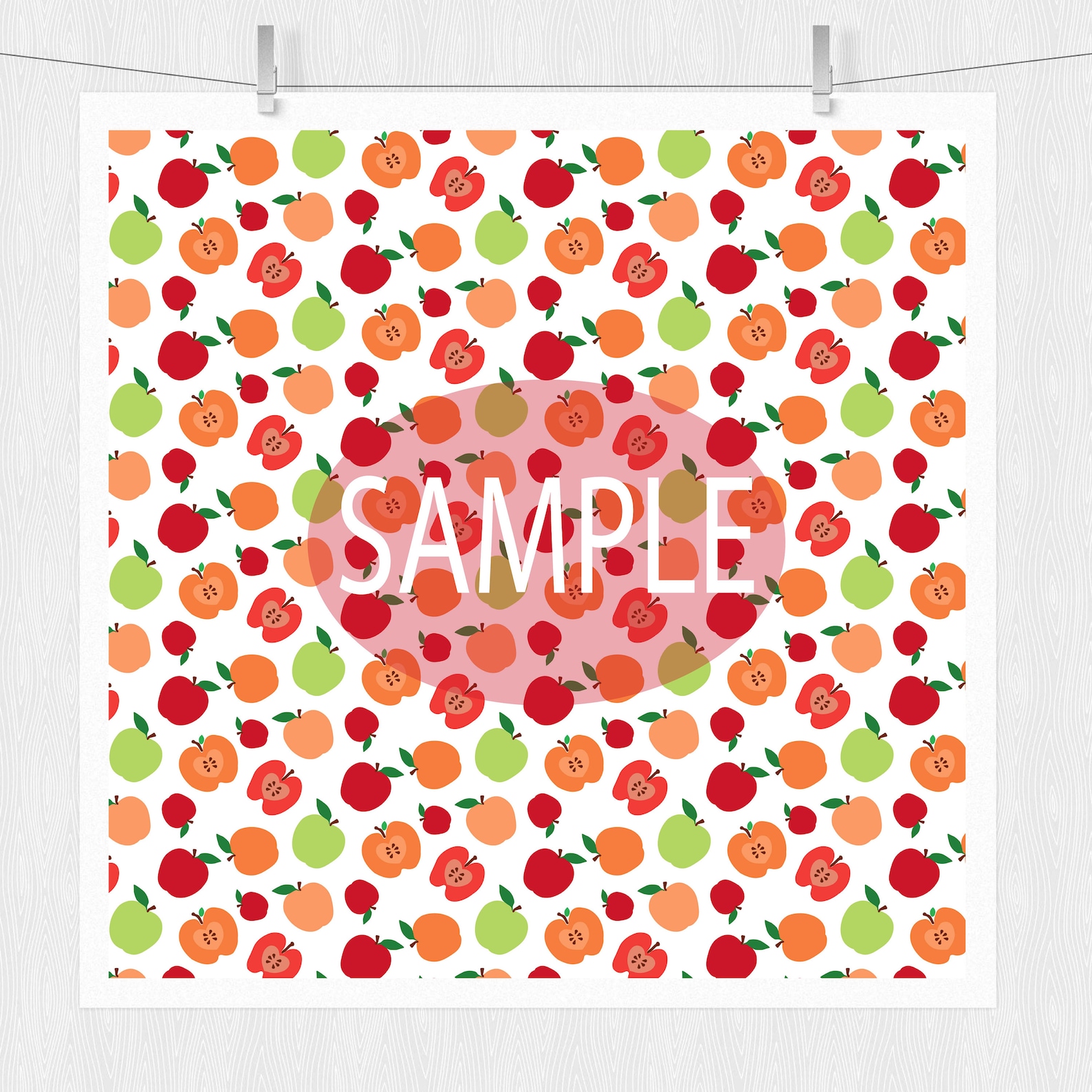 Apple Digital Paper Apple Backgrounds Apple Themed Papers | Etsy