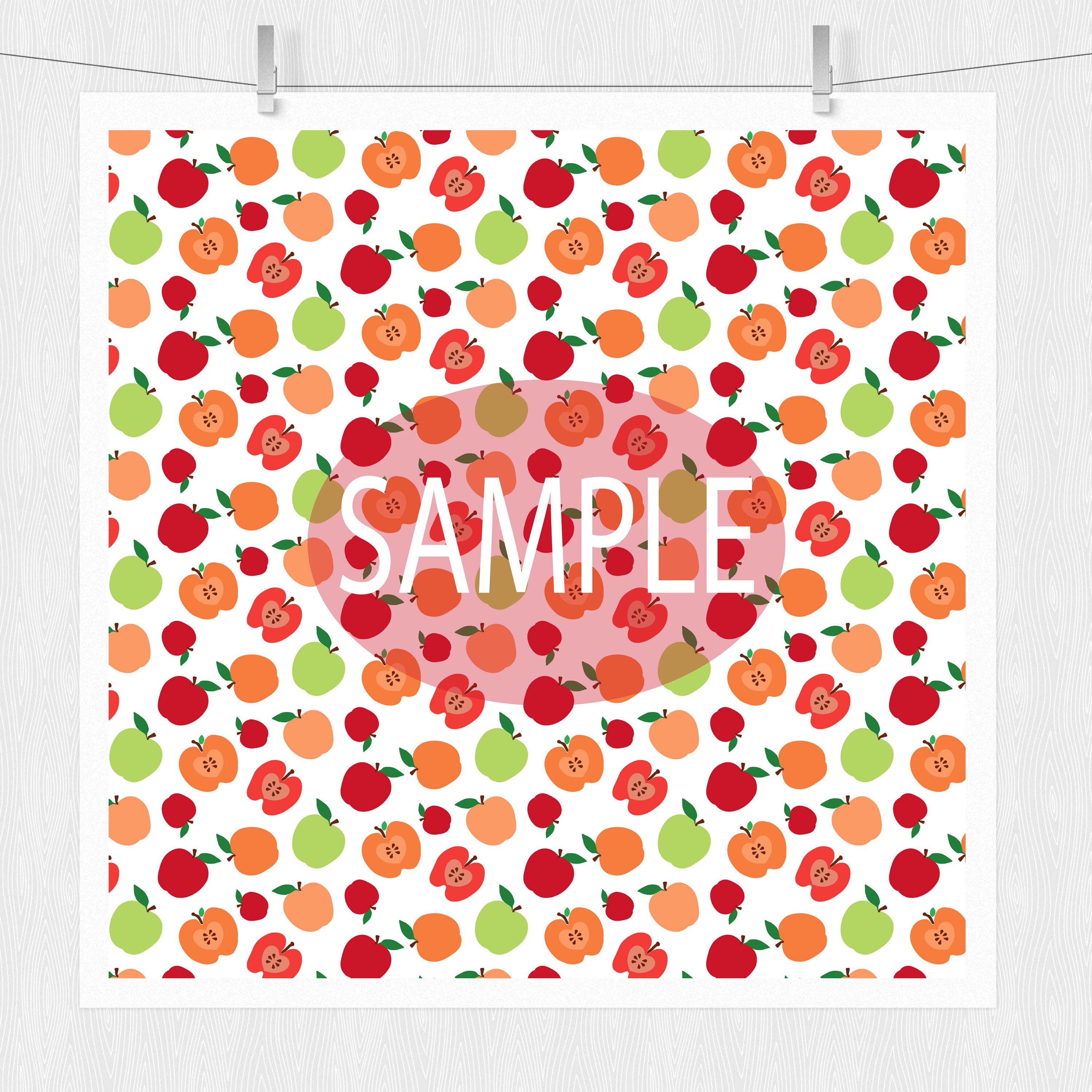 Apple Digital Paper, Apple Backgrounds, Apple Themed Papers, Apple ...