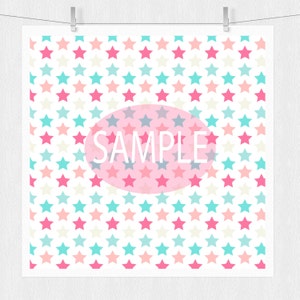 Pink Turquoise Digital Paper "pink & Turquoise" Pattern Backgrounds of ...