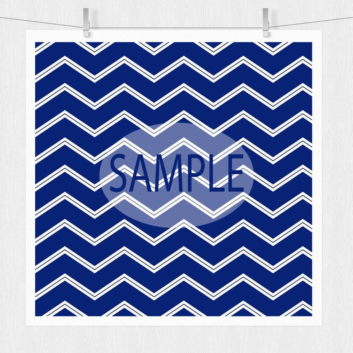 Blue Sapphire Chevron Digital, "blue CHEVRON Digital" Scrapbooking ...
