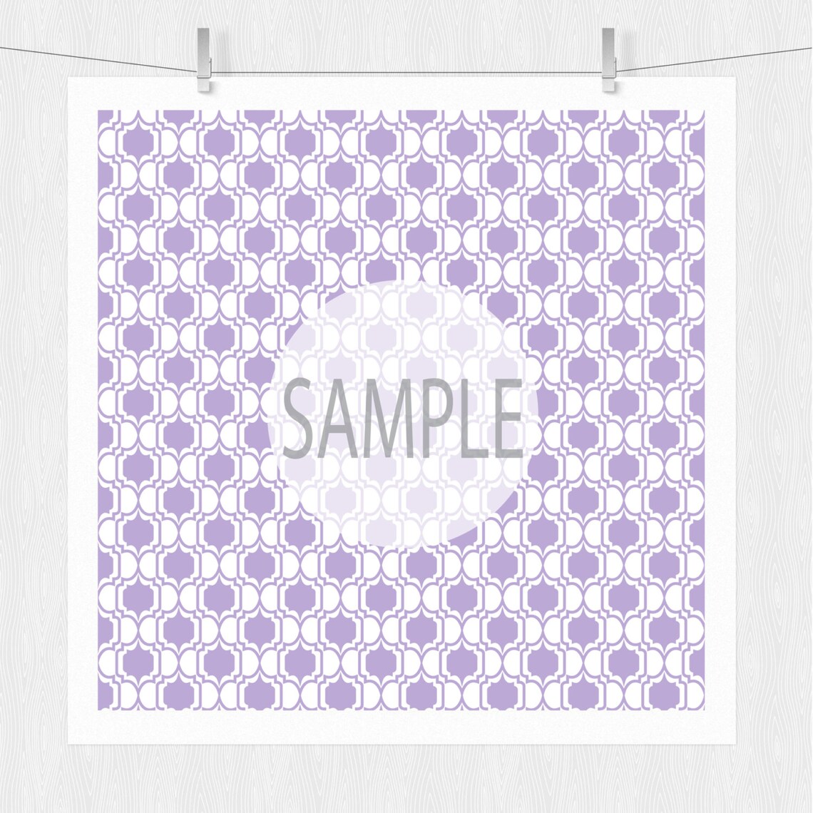 Lavender Lilac Digital Paper Pack - Scrapbook Pages- Commercial Use ...