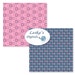 Digital Paper Pack Set Colorful Chevron Polkadots Quatrefoil Stripes ...