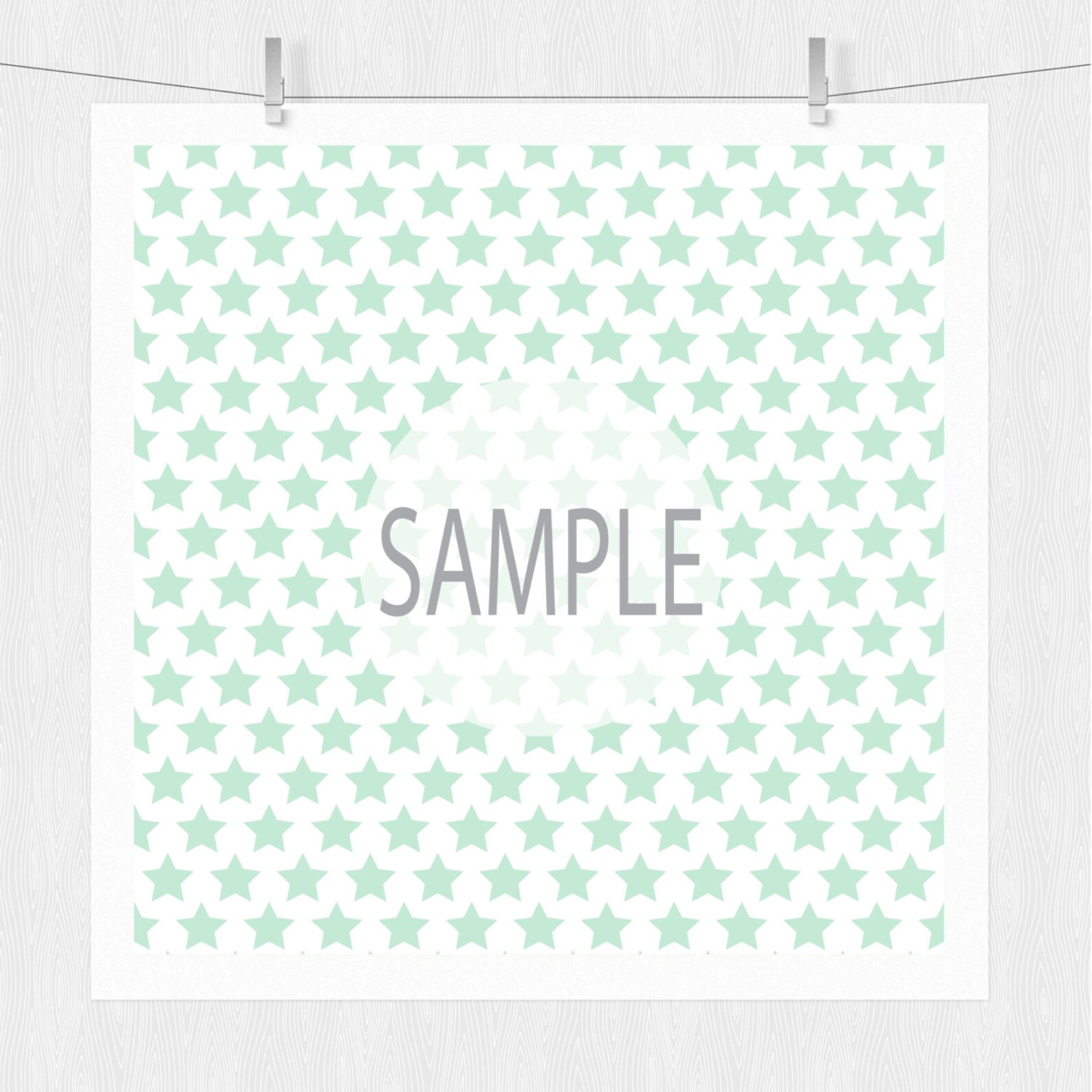 Mint Digital Paper MINT Green Scrapbook Paper Pack Digital - Etsy