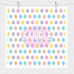 Candy Digital Paper "candy PATTERN Prints" Pastel Candy Digital ...