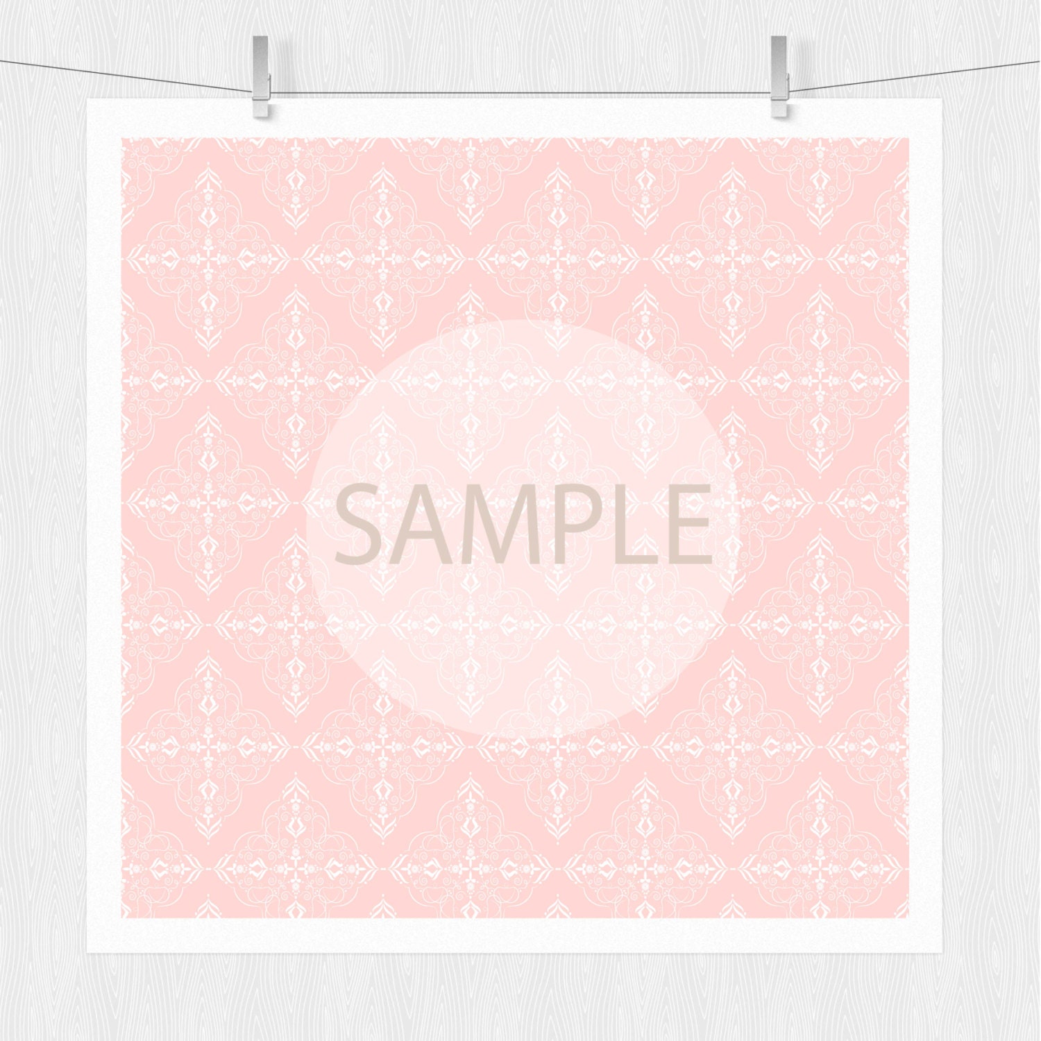 Pink Shabby Chic Digital Paper Chevron Digital Paper Roses - Etsy