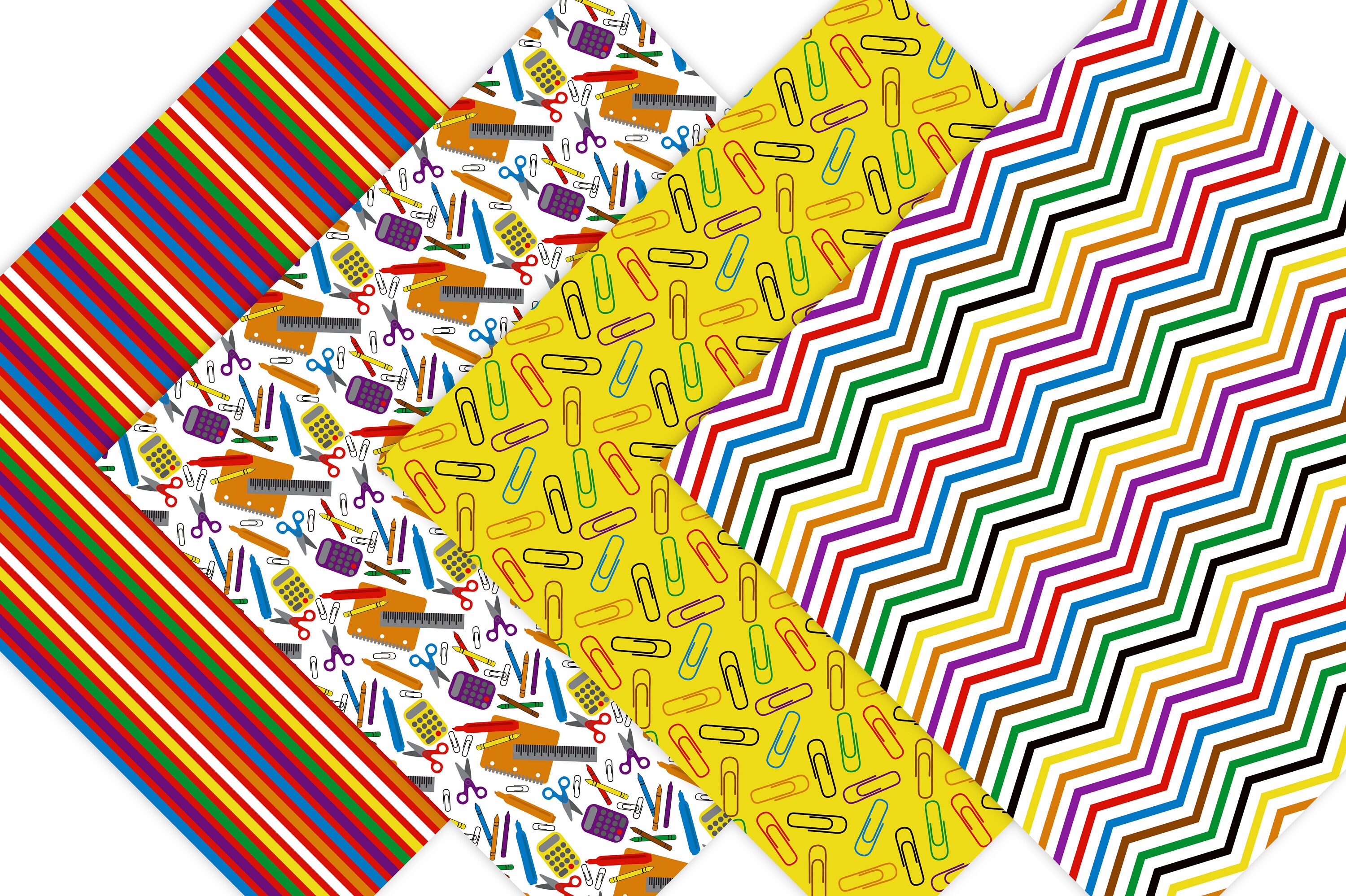 Back to School Digital Paper, Teacher Backgrounds, School Backgrounds ...