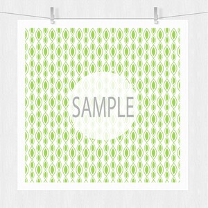 Lime Green Digital Paper Pack - Lime Green Scrapbook Paper - Commercial ...