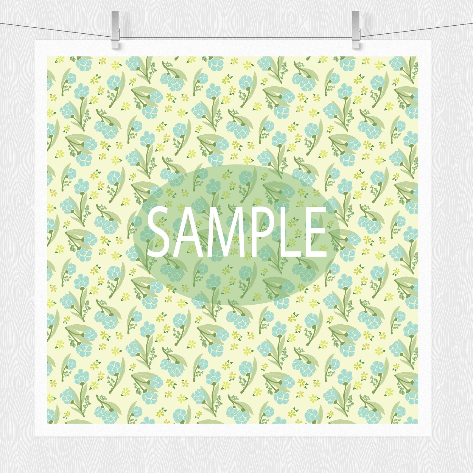 Spring Floral Digital Paper Spring Wedding Paper Pack Floral | Etsy