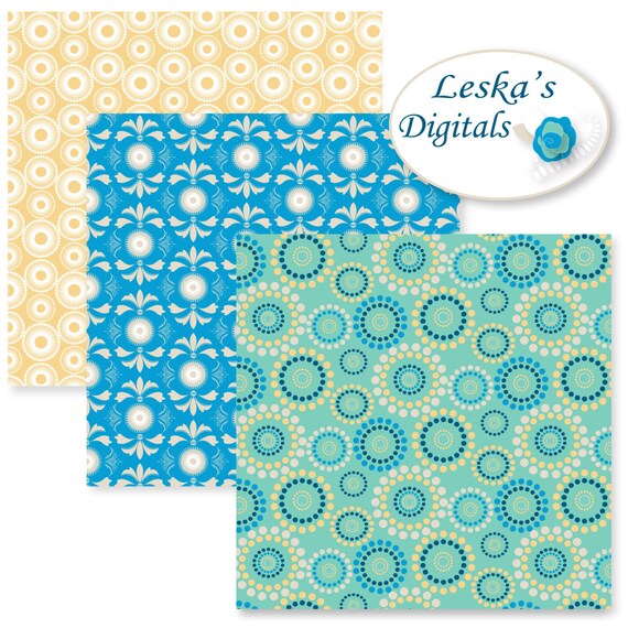 Craft Supplies & Tools Digital Paper Packs No-Cretid for a Three Items ...