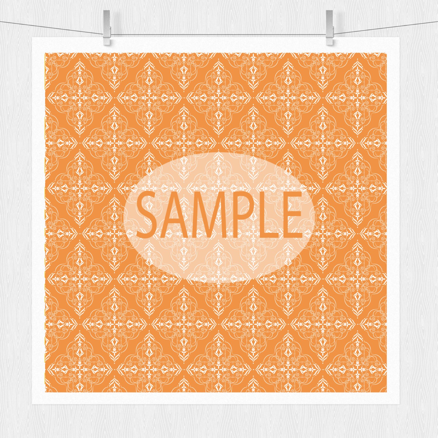 Orange Digital Paper:orange Background Orange | Etsy