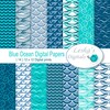 Bokeh Digital Paper, Colorful Bokeh Backgrounds, Bokeh Scrapbook Paper ...