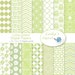 Lime Green Digital Paper: "lime Green" Green Background Pattern Design ...