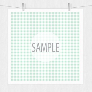 Mint Digital Paper - MINT Green Scrapbook Paper Pack - Digital ...