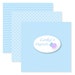 Baby Blue Digital Paper: "baby Boy" Blue Scrapbook Paper, Baby Boy ...