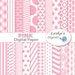 Light Pink Digital Paper - Light Pink Scrapbook Paper - Commercial Use ...