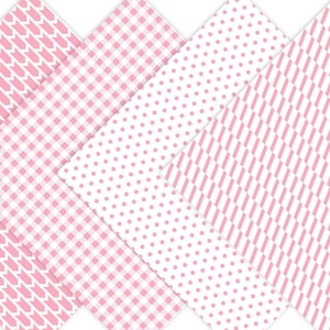 Light Pink Digital Paper - Light Pink Scrapbook Paper - Commercial Use ...