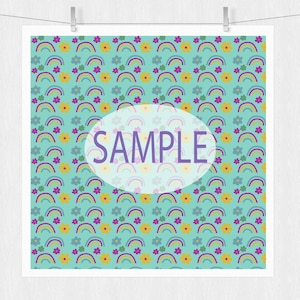 FLORAL DIGITAL PAPER, Floral Background Printable Paper - Digital ...