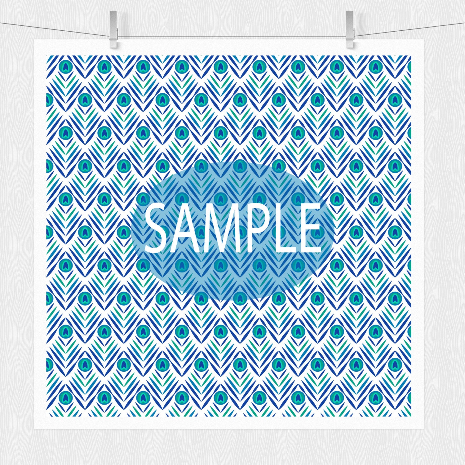 Peacock Scrapbooking Paper "peacock DIGITAL Paper" Feather Digital ...