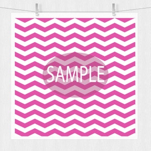 Pink Chevron Digital "chevron" Digital Paper Pack - Scrapbook Paper ...