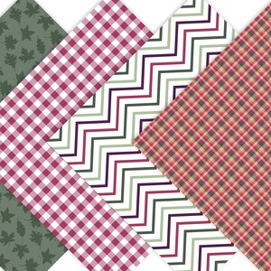 Fall Scrapbook Papers, Scrapbook Autumn Patterns, Fall Digital Paper ...