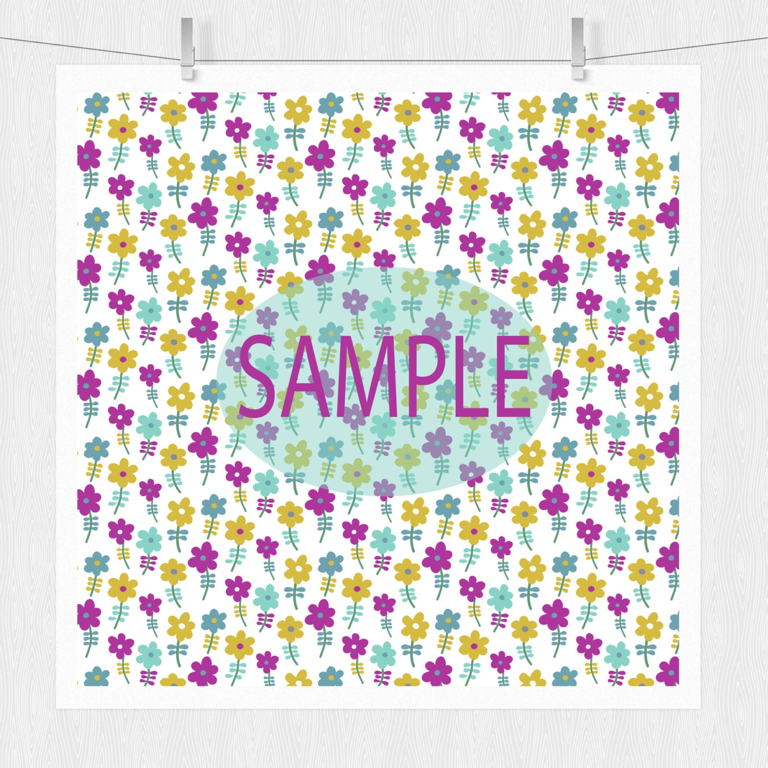 FLORAL DIGITAL PAPER Floral Background Printable Paper - Etsy