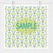 Damask Digital Paper "lime & NAVY Blue" Digital Scrapbook Paper, Damask ...