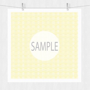 Yellow Digital Paper - Yellow Scrapbook Digital Paper - Commercial Use ...