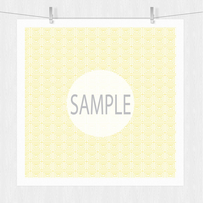 Yellow Digital Paper Yellow Scrapbook Digital Paper - Etsy