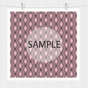 Pink Digital Scrapbook Paper, Pink Black Digital Paper, Patterned Boho ...