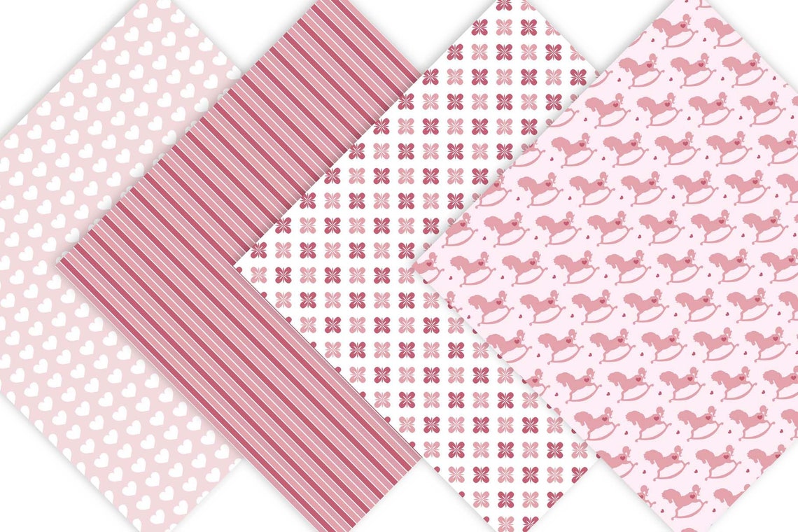 Nursery Digital Papers Baby Paper Baby Face Patterns Nursery | Etsy