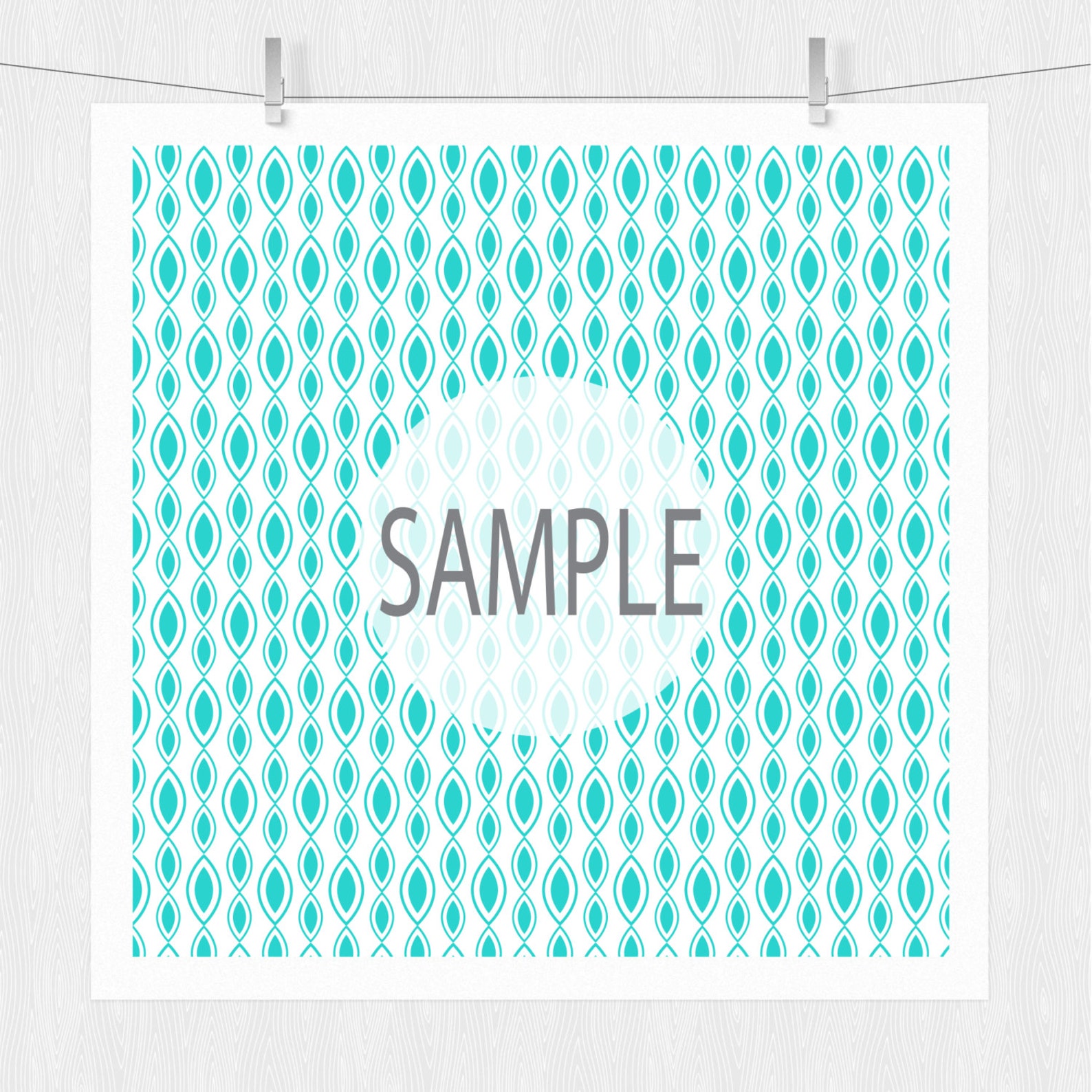 Aqua Digital Paper AQUA Scrapbook Paper Pack Digital - Etsy