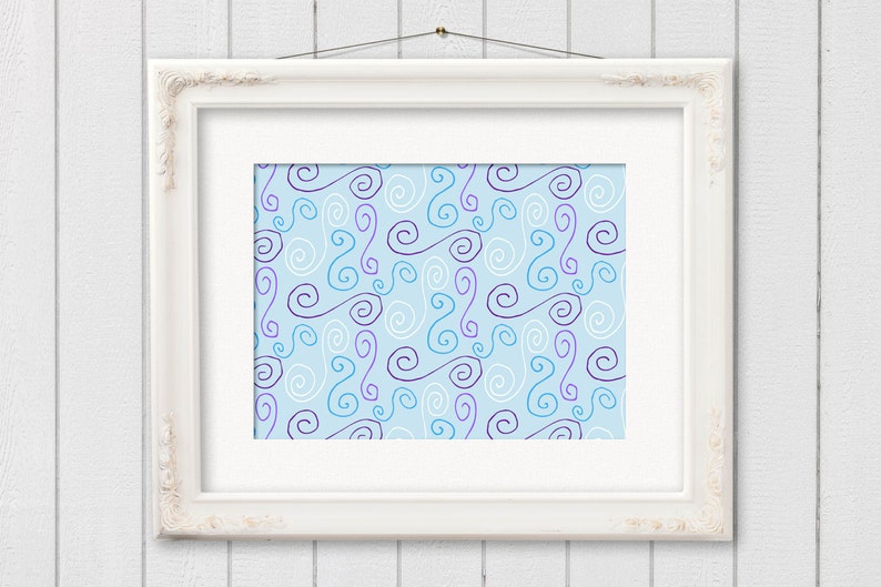 Doodle Digital Paper: "doodles" Hand Drawn Circles, Triangles, Diamonds ...