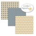 Retro Digital Paper Pack, Geometric Scrapbooking Paper Kit, Retro ...