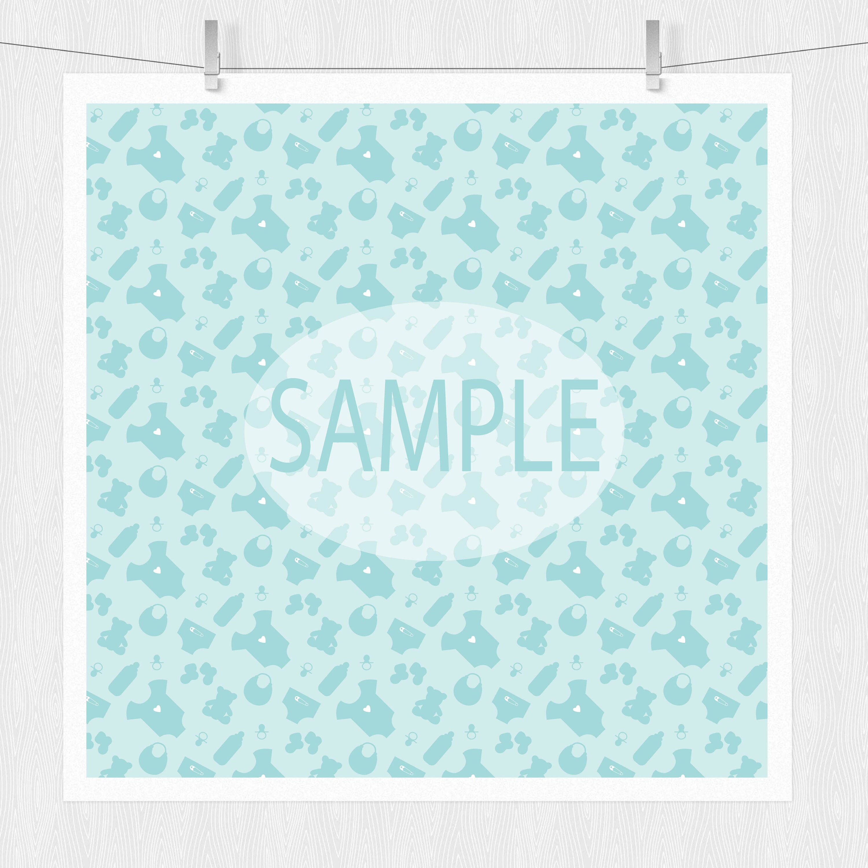 BABY BOY BACKGROUND Baby Boy Digital Paper Digital Download | Etsy