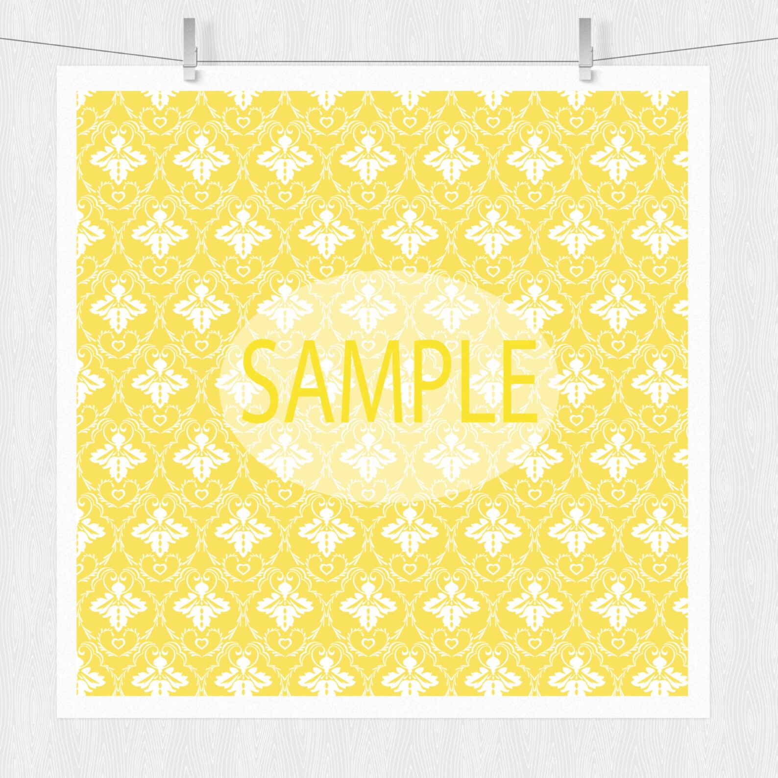 Damask Scrapbook Paper: rainbow Damask Damask | Etsy