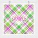 Digital Scrapbooking Plaids, Colorful Bright Plaid Digital Paper, Plaid ...