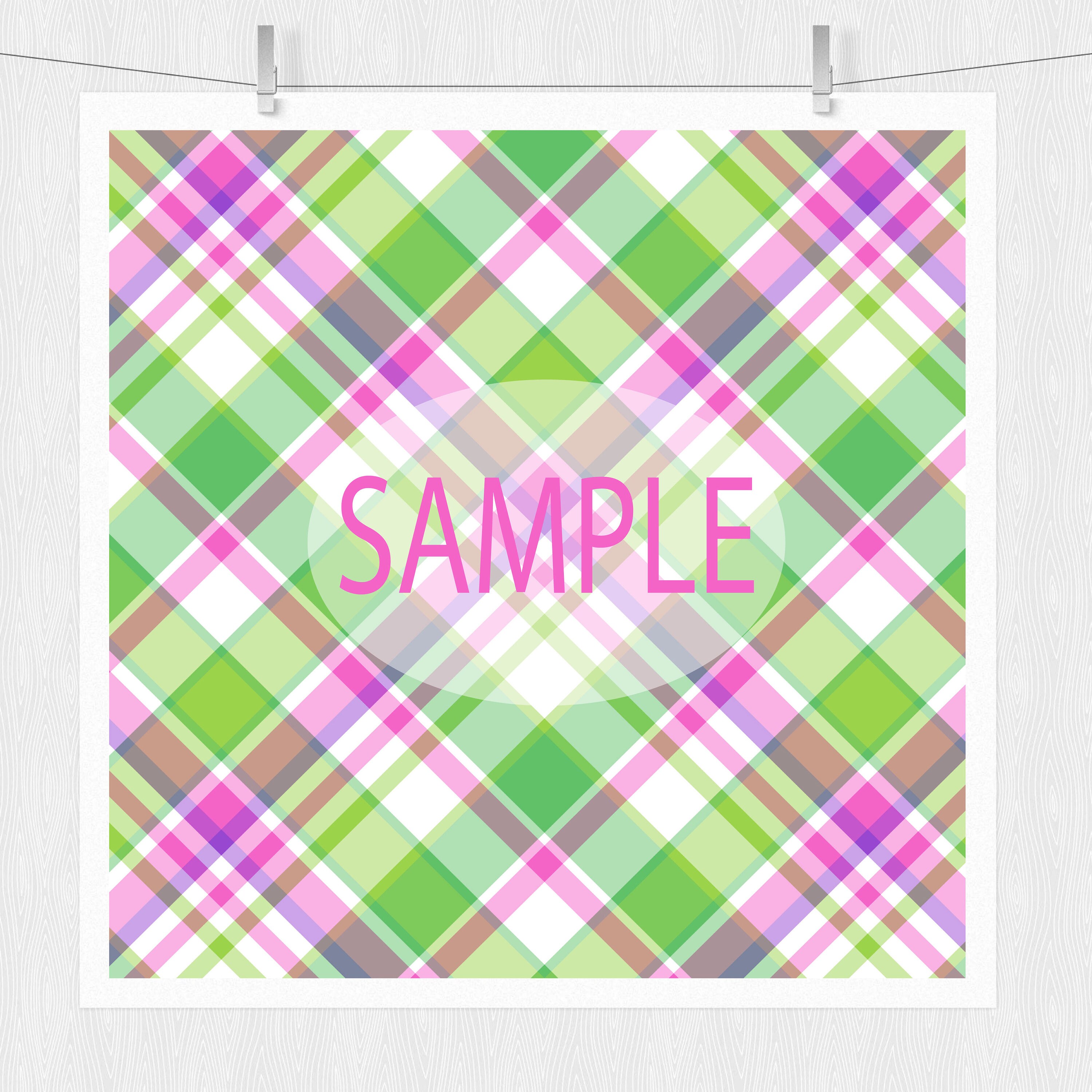 Digital Scrapbooking Plaids Colorful Bright Plaid Digital - Etsy